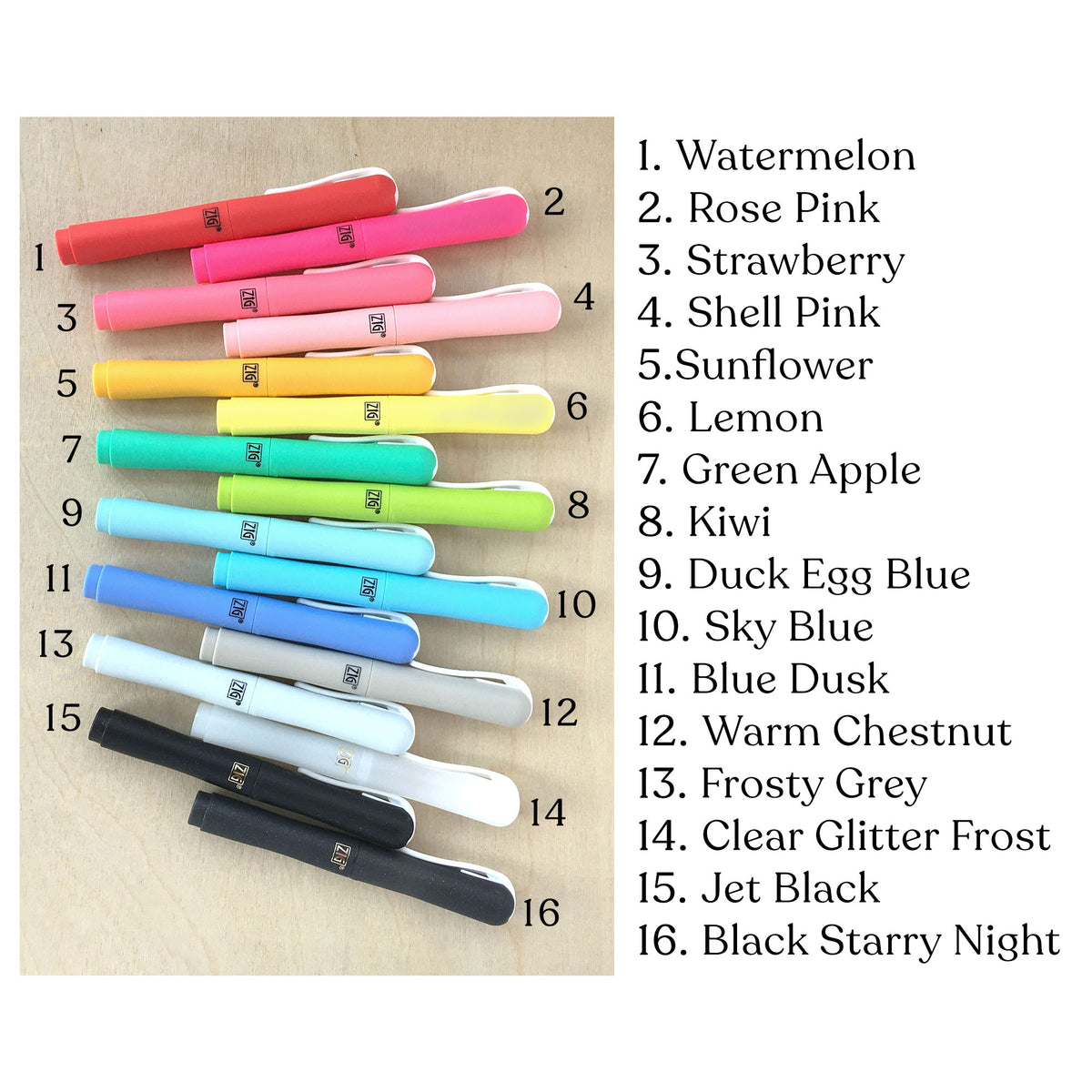 Shell Pink Zig Cocoiro Lettering pen – Joan of Art